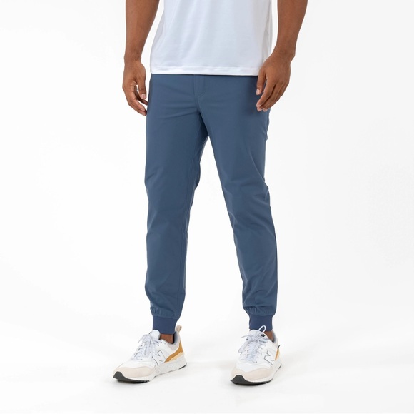 Rhoback | Pants | Rhoback Mens Delta Performance Jogger Slate Blue L ...
